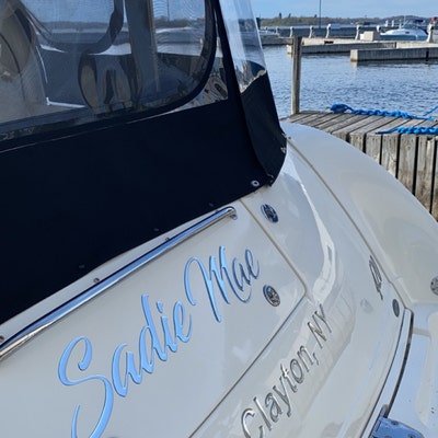 Stingray Boat Emblems Chrome Domed Decals Stickers set - Etsy
