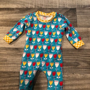 Essential Coverall Sewing Pattern for Babies, Footie and Cuff Style ...
