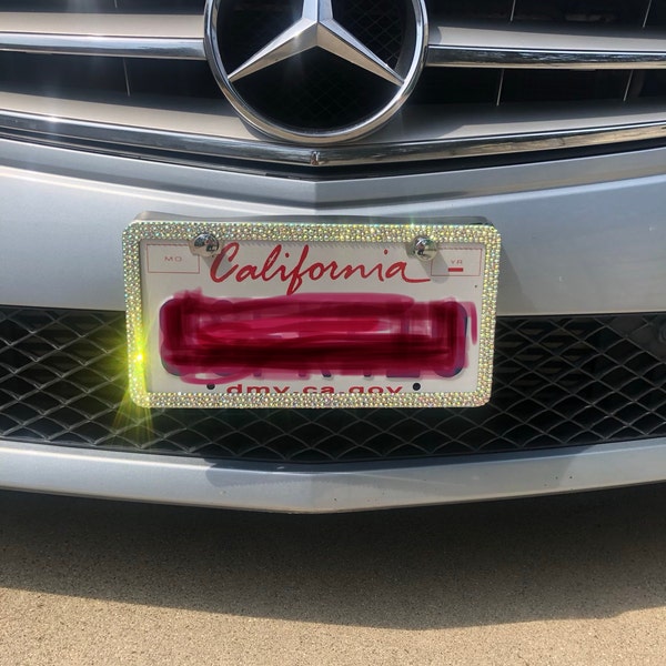 Gorgeous Blinged Out License Plate Frame(s) Hardware Included! - Etsy