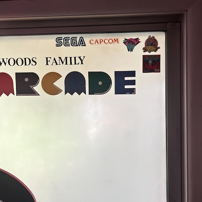 Galaga Arcade Graphics / Original Size / Side Decals - Etsy
