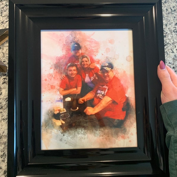 Custom Digital Watercolour and Sketch Painting, Graphic Edit ...