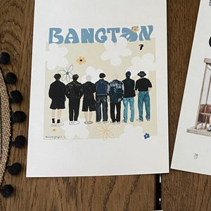 Indigo Rm Print Namjoon Bts Poster Art Decor - Etsy