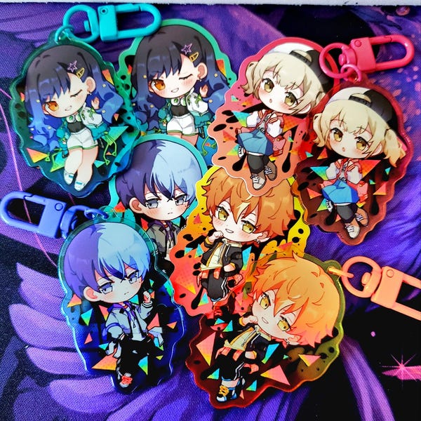 Project Sekai Keychains / Charms - Etsy