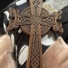 Small Cross Wooden Cross Carved Wooden Cross Crucifix - Etsy