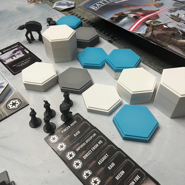 Stackable Hex Terrain Tiles 17MM: Memoir '44 & Command and Colors - Etsy