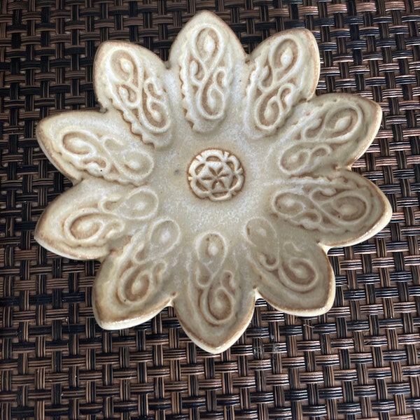 Teaspoon Flower Spoon Rest, Miniature Handmade Kitchen Counter Decor in ...