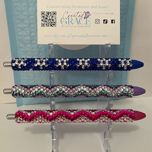 Crayon Inspired Custom Rhinestone Pens - Etsy