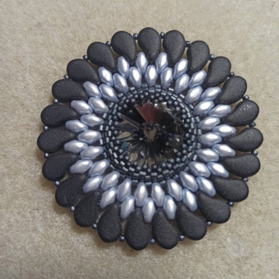 ENG Beaded Waterfall Necklace Tutorial, Pattern Beadweaving Tutorial ...