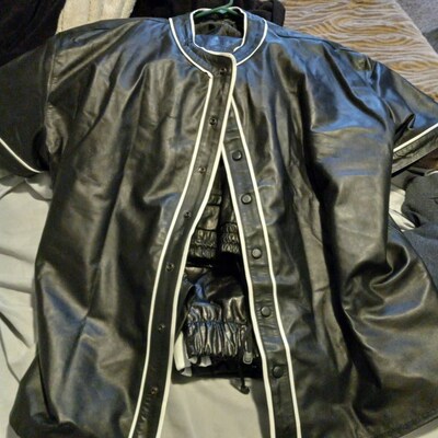 Mens Leather Bar Vest Genuine Cow Leather Steampunk Vest Handmade ...