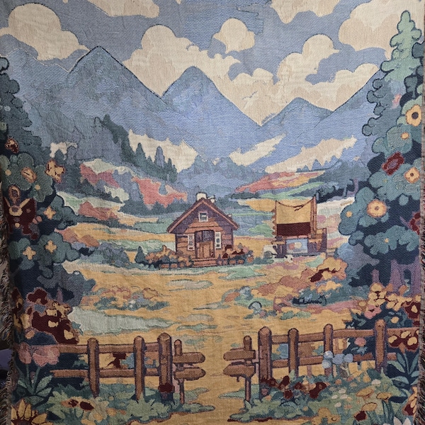 Stardew Valley Woven Blanket, Stardew Valley Tapestry, Stardew Valley ...