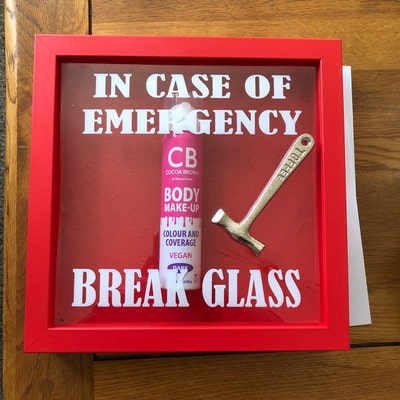 In Case of Emergency Break Glass VINYL ONLY frame Not Included Ikea ...