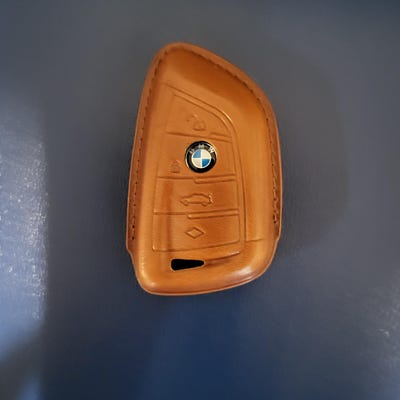 Audi Covered Leather Key Fob Case A1 A3 A4 A5 A8 Q2 Q3 Q5 Q7 RS RS6 RS7 ...