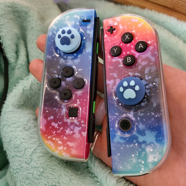 Custom Cosmic Space Galaxy Themed Nintendo Switch Joy-con Joycon ...