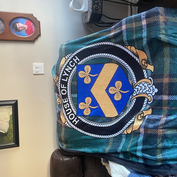 Gallagher Irish National Tartan Crest Mug, Custom Heritage Coffee Cup ...