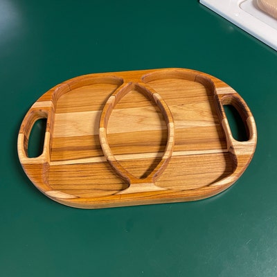 Oval Serving Tray 3D STL File and Vector Files dxf, Svg, Eps, Pdf, Ai ...