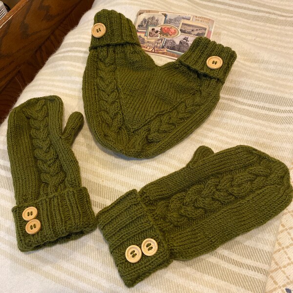 Valentines Day Gift for Him. Knit Smitten Mittens for Couple. Couples ...