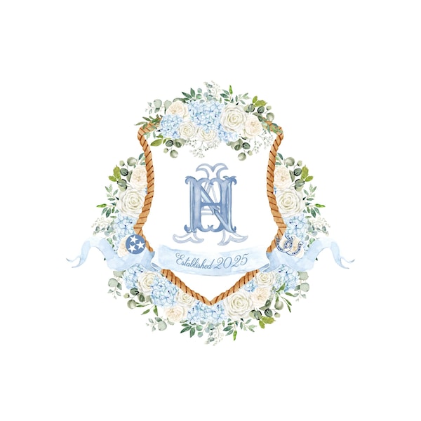 Custom Wedding Crest Custom Crest Wedding Crest Wedding Logo ...