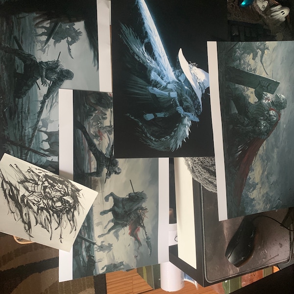 Bayle the Dread - Art Print/ Poster - Etsy