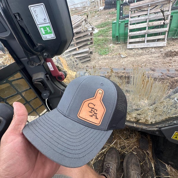 Leather Patch Fishing Flag Hat - Richardson 112 Trucker - Etsy