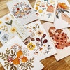 Postcards Set of 3 Mini Art Print Set, Card Bundle, Cute Cards, Art ...