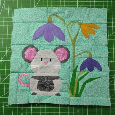 Geometric Cat Paper Pieced Pattern - Etsy