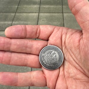 EMS Challenge Coin Paramedic Prayer Emergency First Aid Worker ...