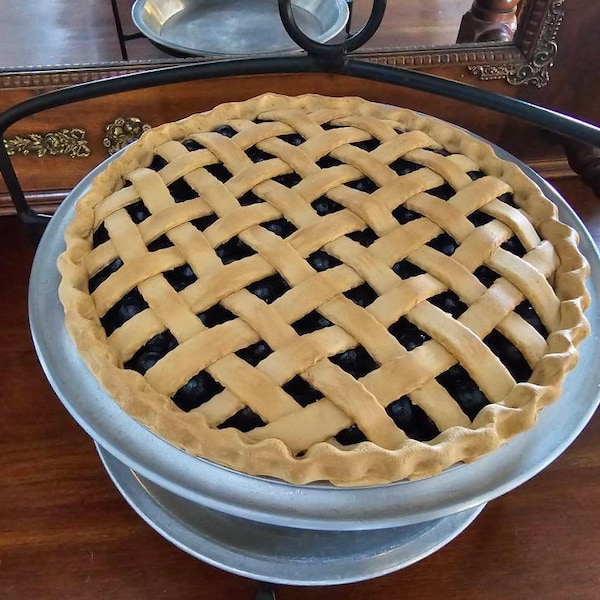 9.5“ Pumpkin, Chocolate, or Apple, Faux Pies Faux Food /fake Bake ...