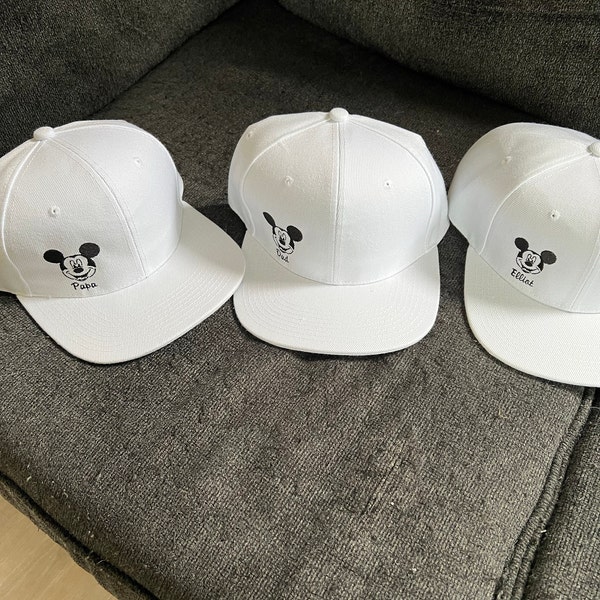 Matching Flat-billed Mouse Hats - Etsy