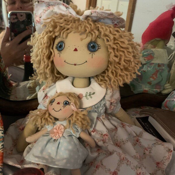 E-pattern 16 Inch Raggedy Ann Doll, Cloth Doll - Etsy