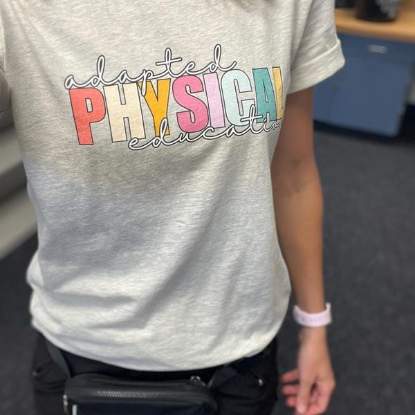 APE Teacher Shirt, Adapted Physical Education Teacher Shirt, APE Coach ...