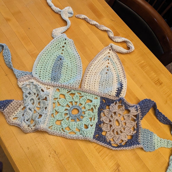 Aztec Mini Skirt Crochet Pattern | Boho Western Crochet Pattern, Aztec ...