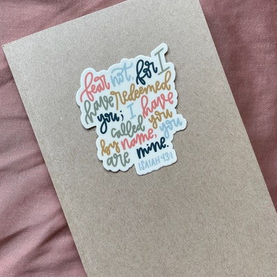 Faith Stickers Christian Stickers Waterproof Vinyl Decals About Jesus ...