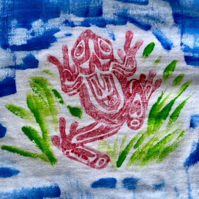 Lotus Pattern Wooden Hand Block Printing Textile Carved Print - Etsy