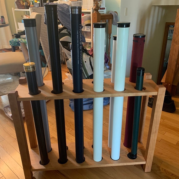 Fly Rod Tube Stand - Etsy