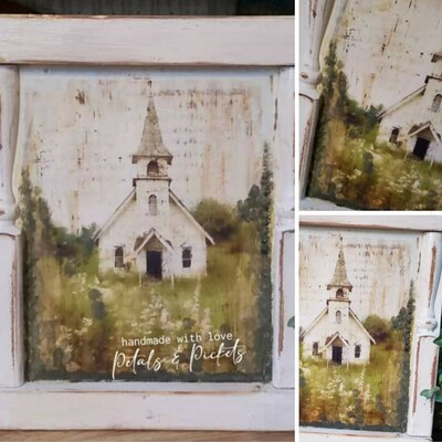 Primitive Irish Blessing Poem St Patrick 2 Feedsack Feed Sack Logo ...