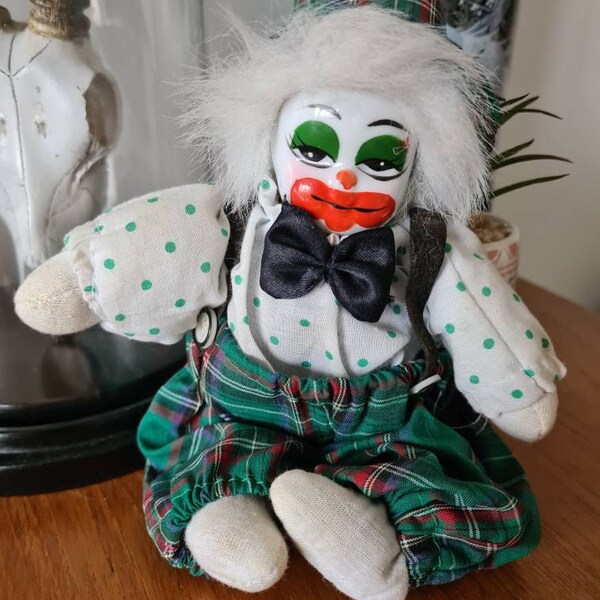 Amazing Vintage Clown Wobble Doll Toy Retro Creepy Cute Gift Rare - Etsy