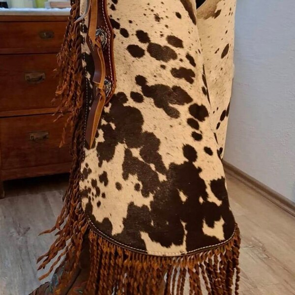 Custom Made Batwing Leather Chaps/ Rough Out Rodeo Chaps/new/r Bar K - Etsy