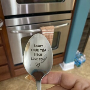 Emergency Ice Cream Spoon-personalized Engraved Etched | Etsy