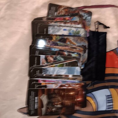 Physical Features Characteristics Oracle Cards Deck 78 Tarot Size Cards ...