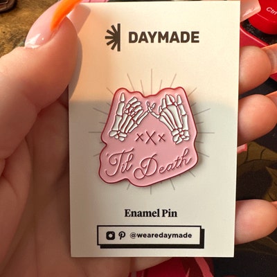 Pink 'til Death Sticker Bridesmaid Proposal Will You Be My Spooky ...