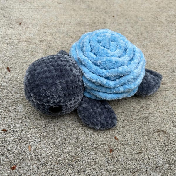 Flower Turtle Crochet Pattern, Sea Turtle Amigurumi Pattern, Sunflower ...