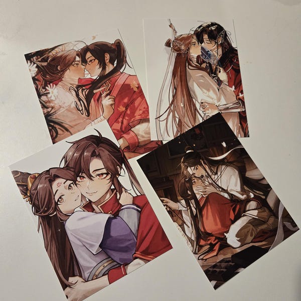 TGCF Hualian A4 Prints - Tian Guan Ci Fu, Heaven Official's Blessing ...