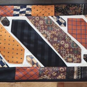 PDF Pattern Square 5 Necktie Quilt Table Topper Wall Hanging - Etsy