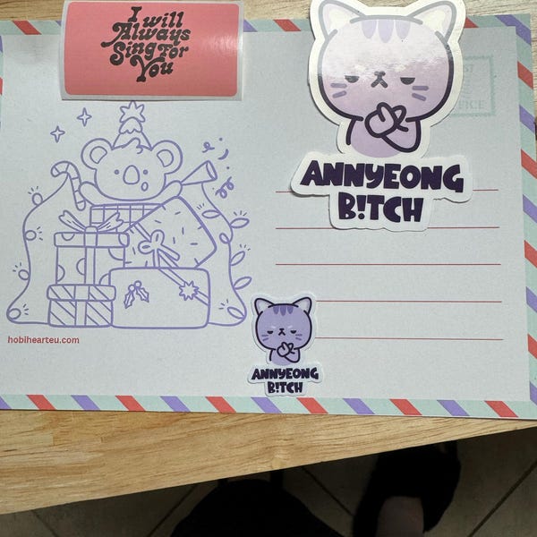 Jimin and Yoongi Rookie Actor of the Year Gold Frame Vinyl Waterpoof ...