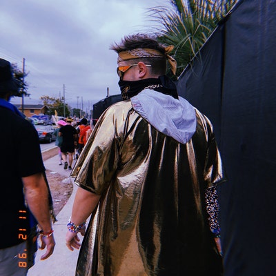 Men's Rave Kimono Gold Kimono Festival Cloak Festival Jacket Festival ...