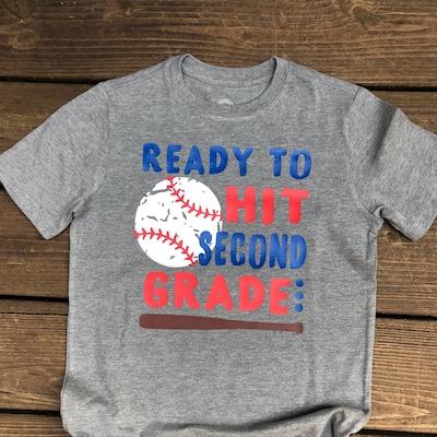 Ready to Hit First Grade Svg Boy 1st Grade Back to School - Etsy