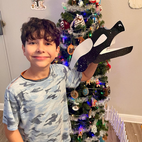 Digital Printable Paper Dragon Puppet DIY - Etsy