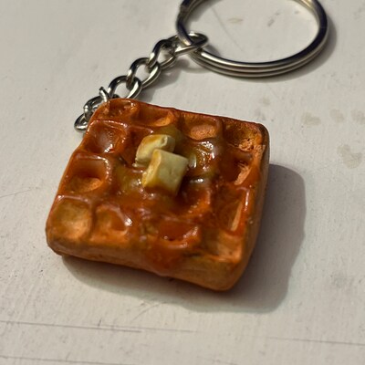 Mini Pizza Keychains Miniature Realistic Food Clay Charms - Etsy