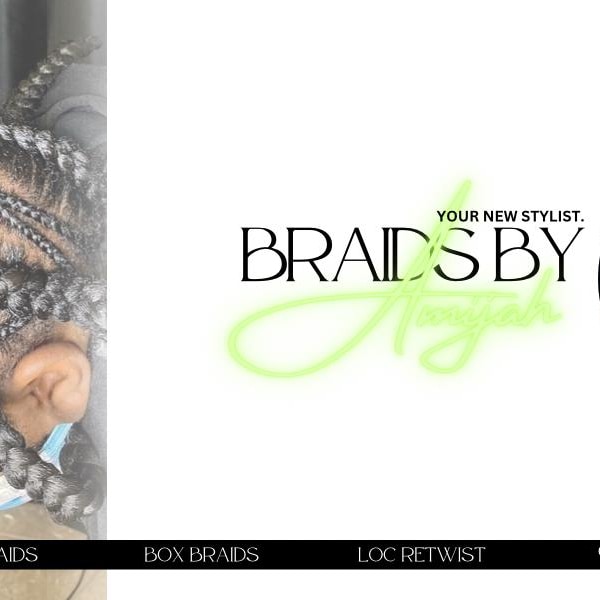 DIY Braider Business Cards, Editable on Canva, White and Pink Graphic ...