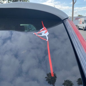 Trapeze Aerialist & Circus Arts Wait for the Hep Acrobat Decal Sticker ...